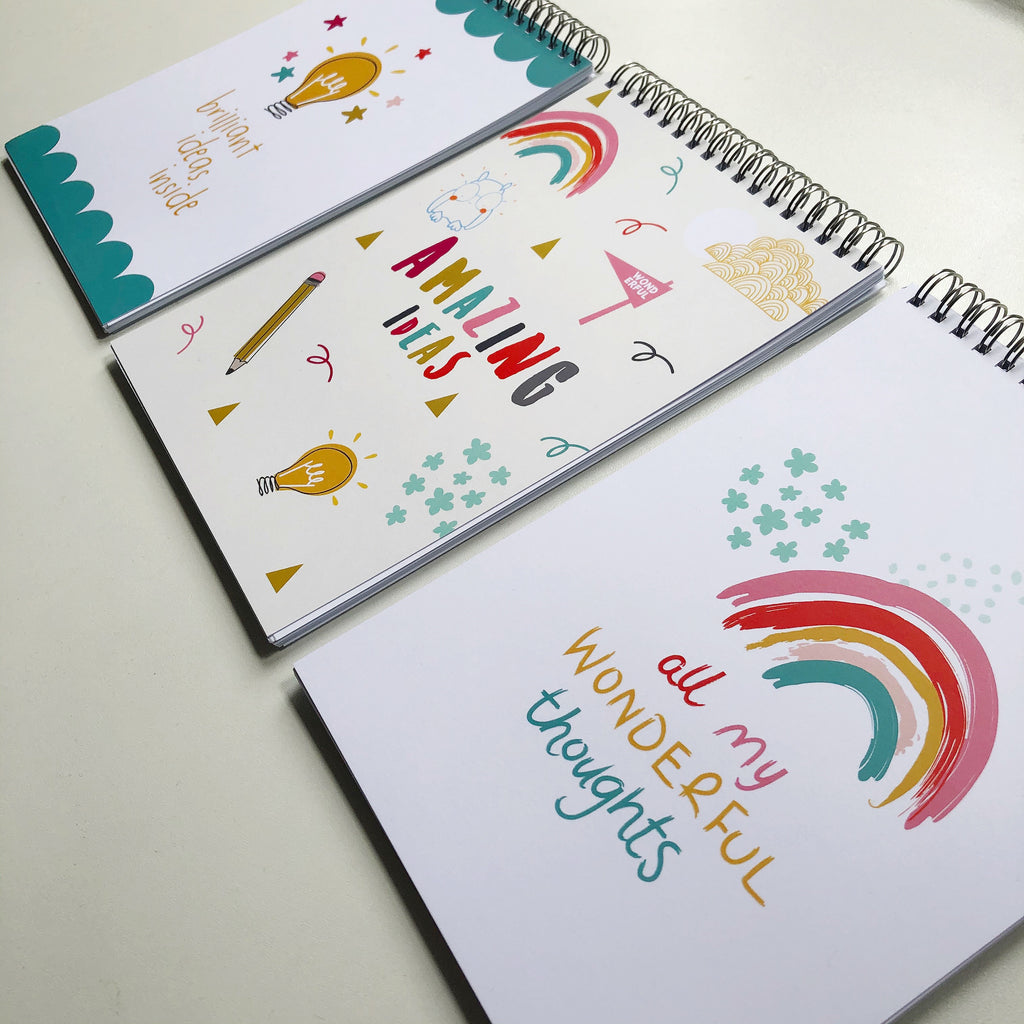 Doodle Notebooks (Set of 3) – littlewritingcompany