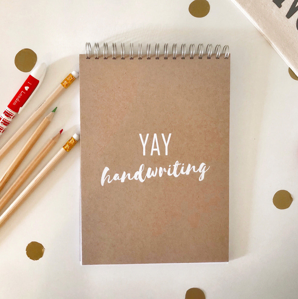Handwriting Practice Notebook (YAY Cover) – littlewritingcompany